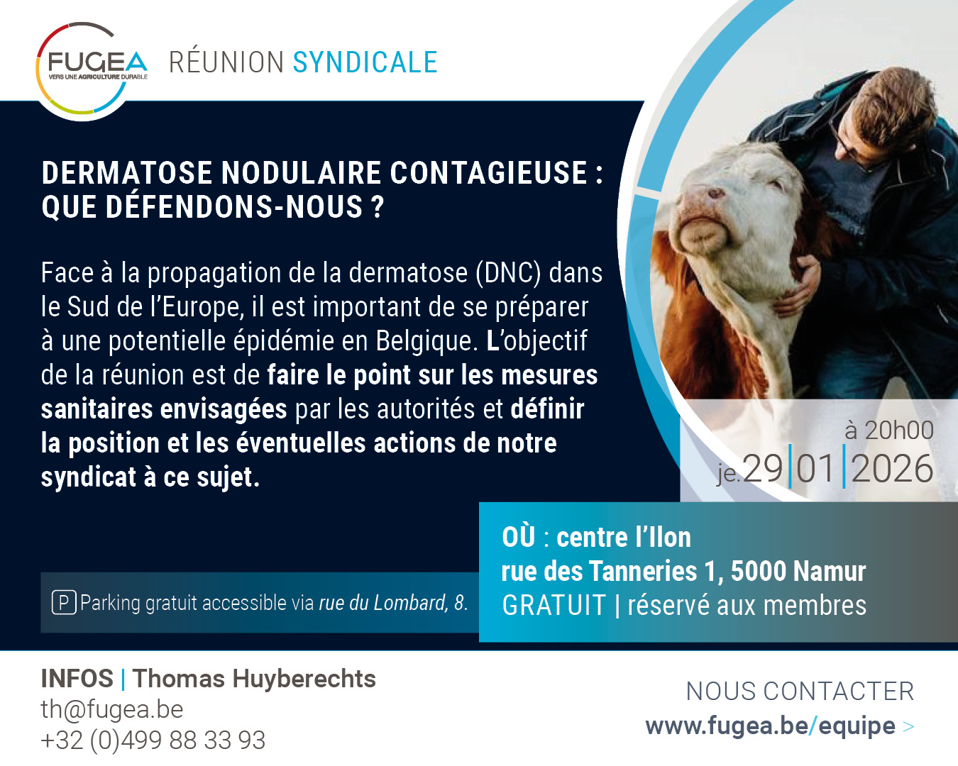 Dermatose nodulaire contagieuse : Que défendons-nous ? | FUGEA